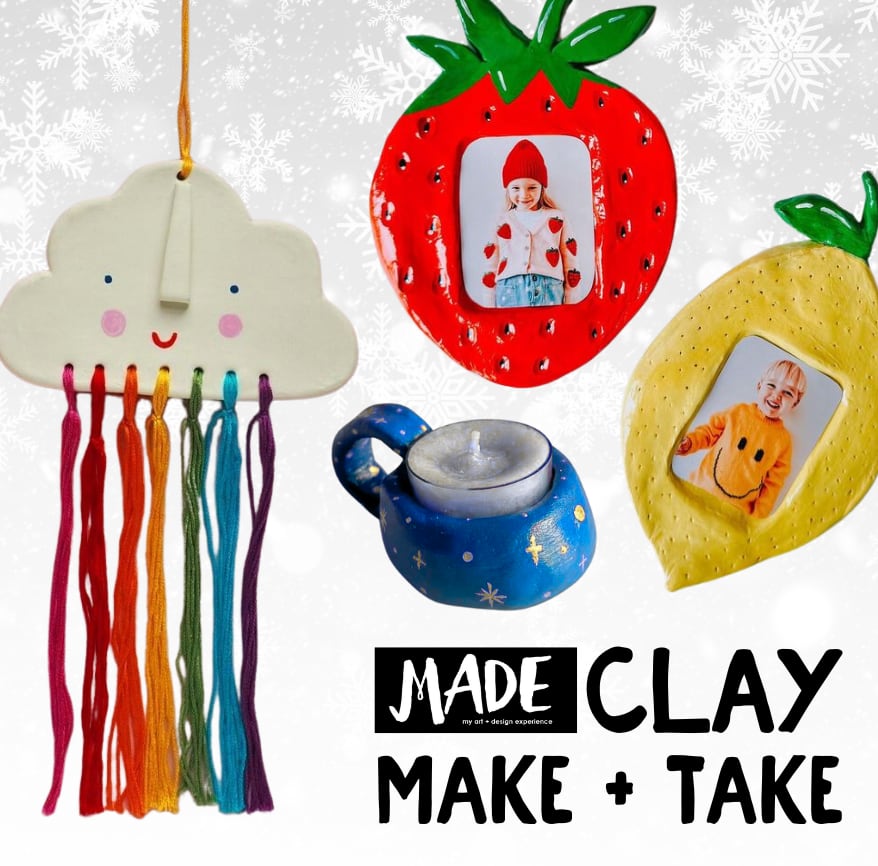 HOLIDAY MINI-CAMP | clay make + take