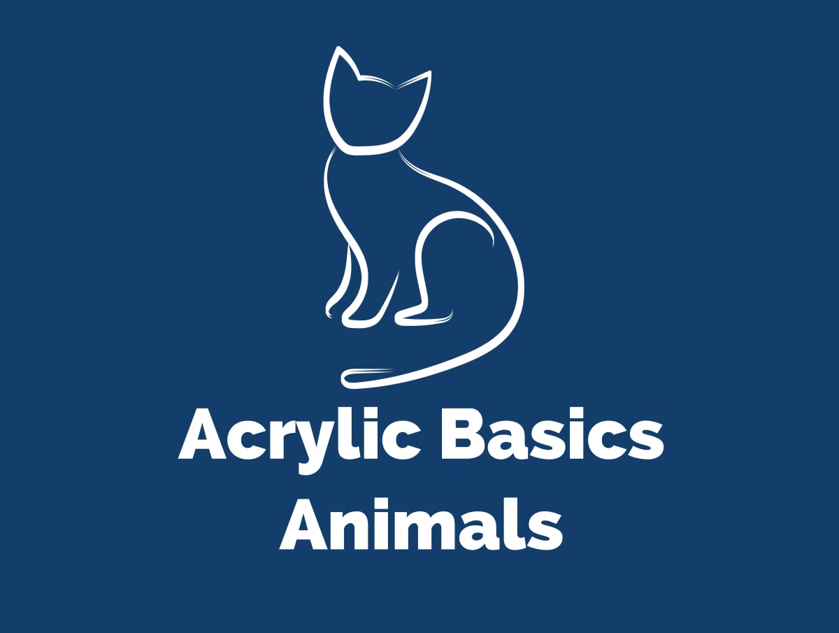 Acrylic Basics Animals - 6-Week Workshop