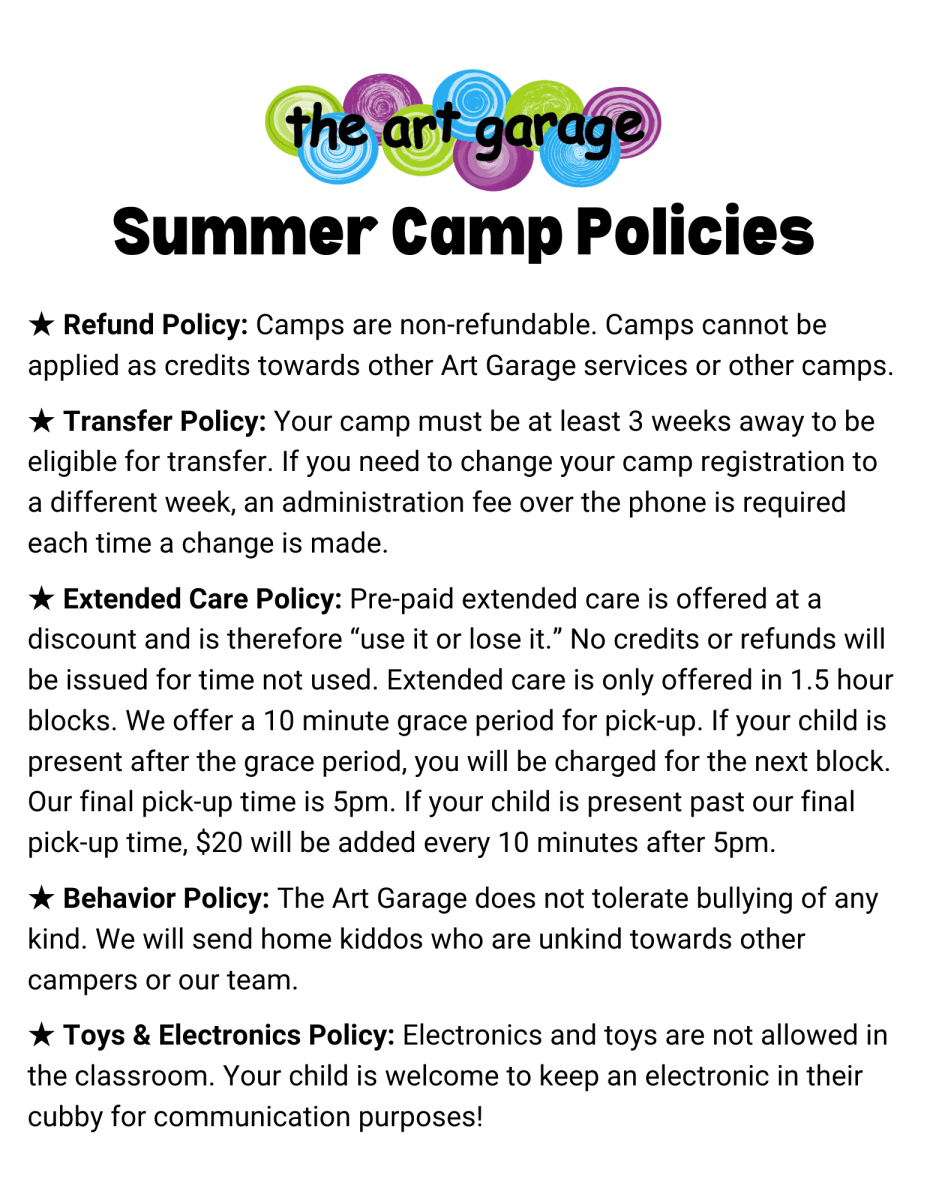 Harry Potter Summer Art Camp