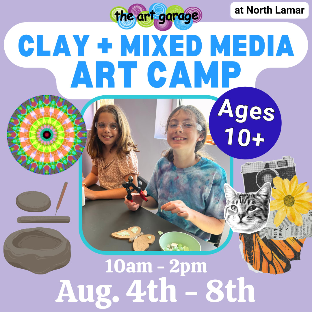 Clay & Mixed Media Summer Art Camp