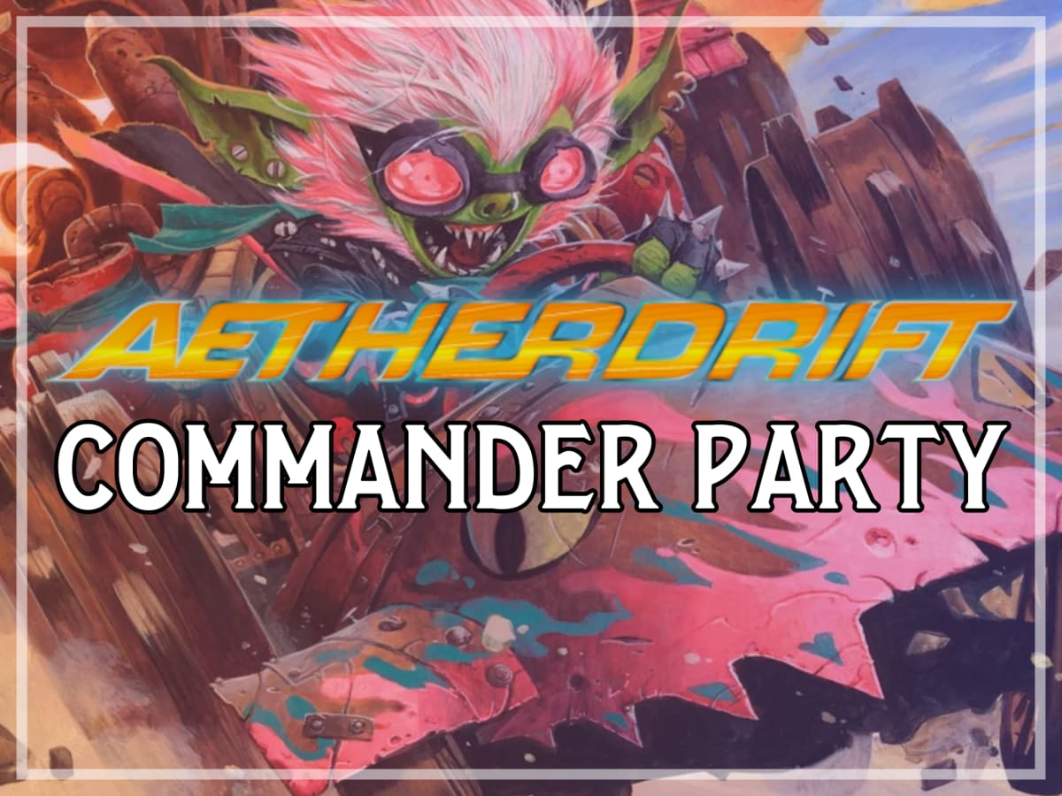 Aetherdrift Commander Party