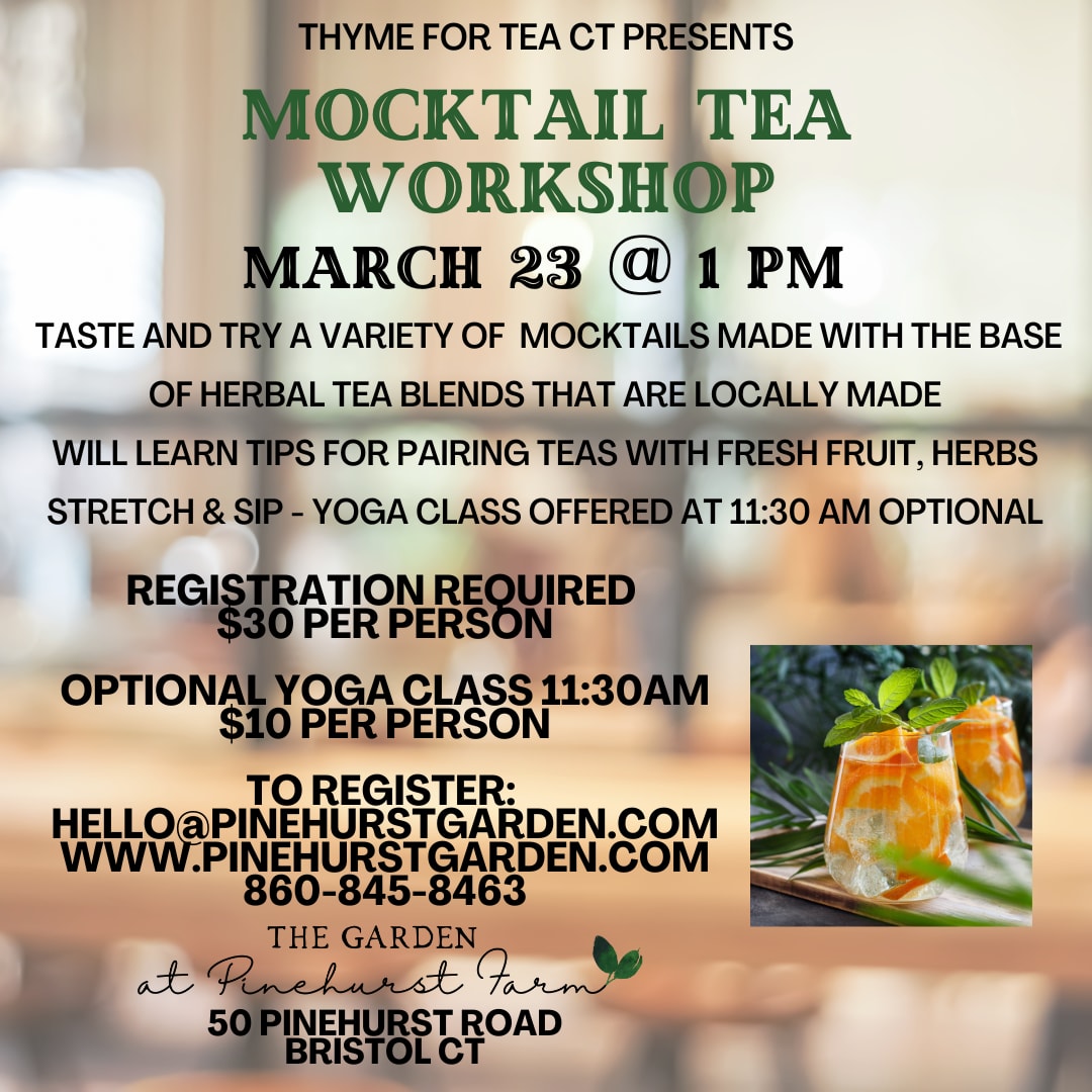 Mocktail Tea Workshop