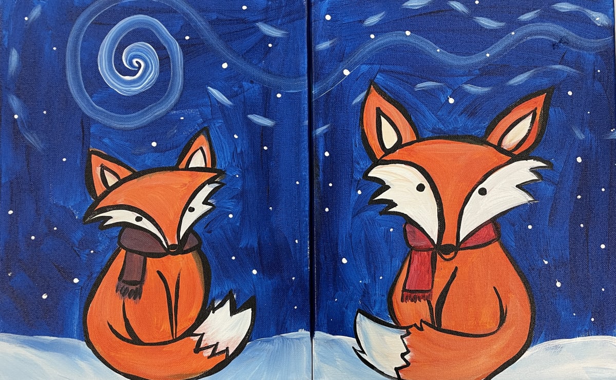 Parent & Me - Winter Fox - Grape Kids Class