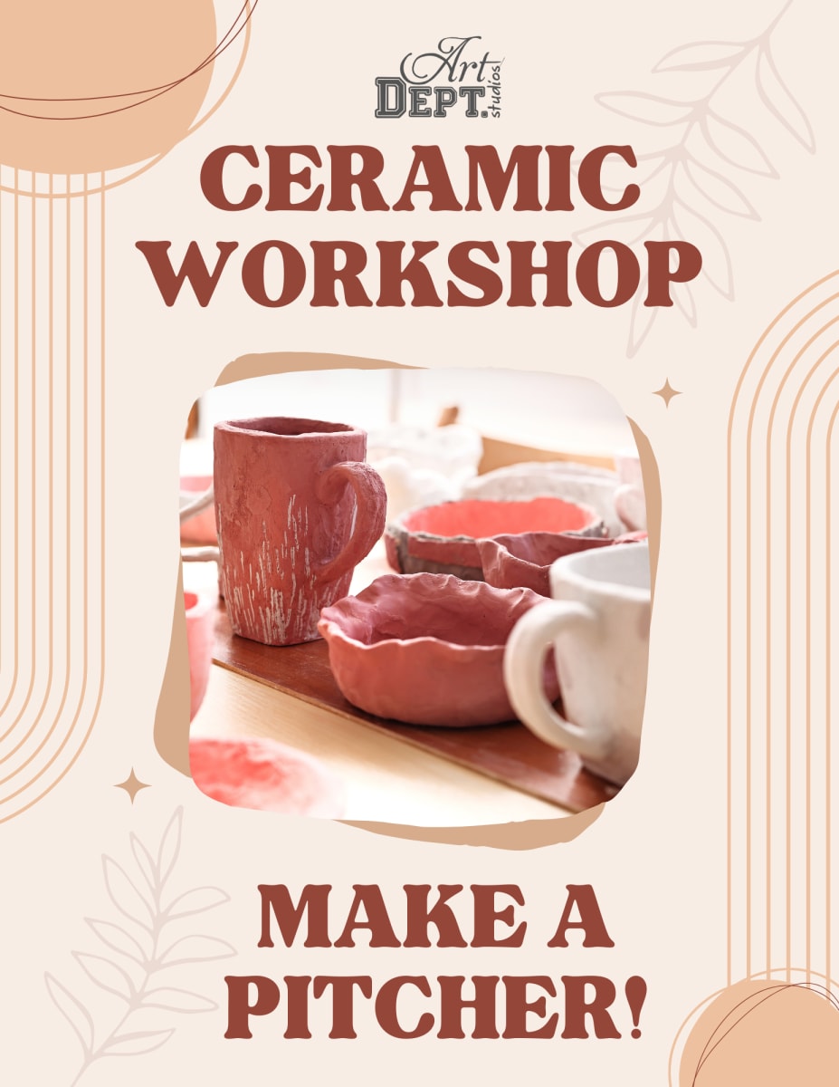 BYOB Clay Workshop NT - Handbuilding a Pitcher!