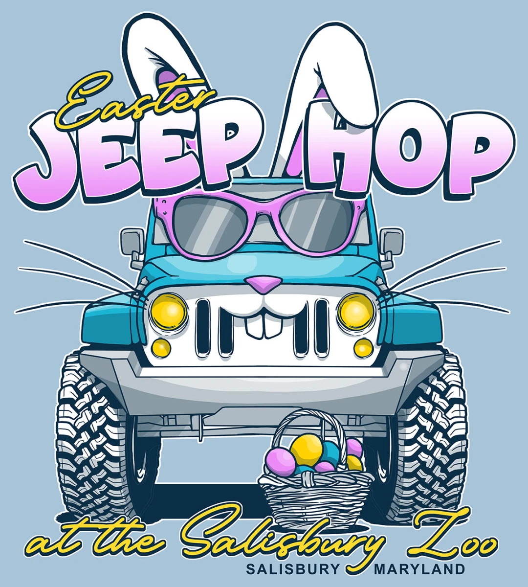 Easter Jeep Hop @ Salisbury Zoo