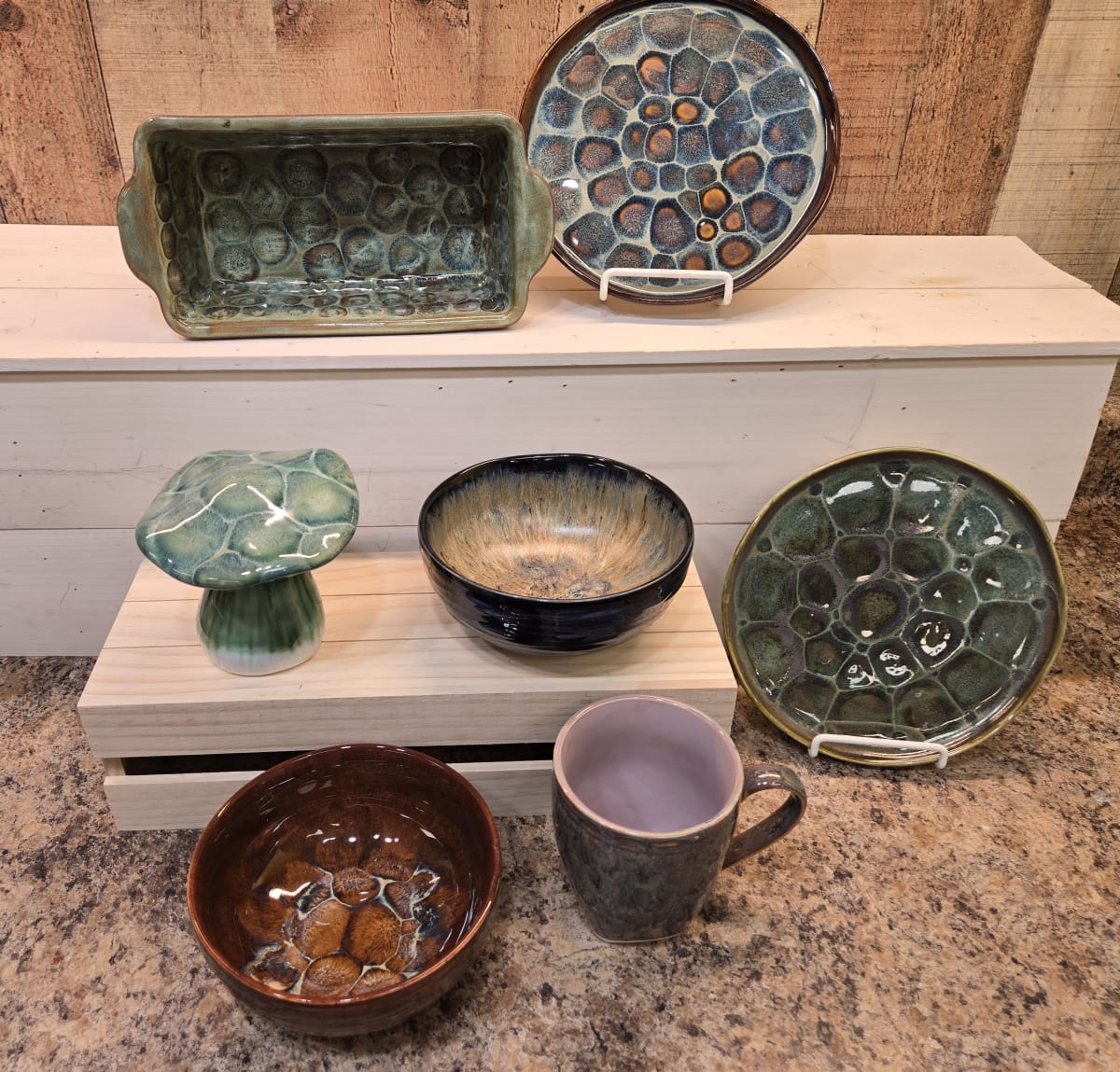 Turtle Shell Stoneware @ The Studio