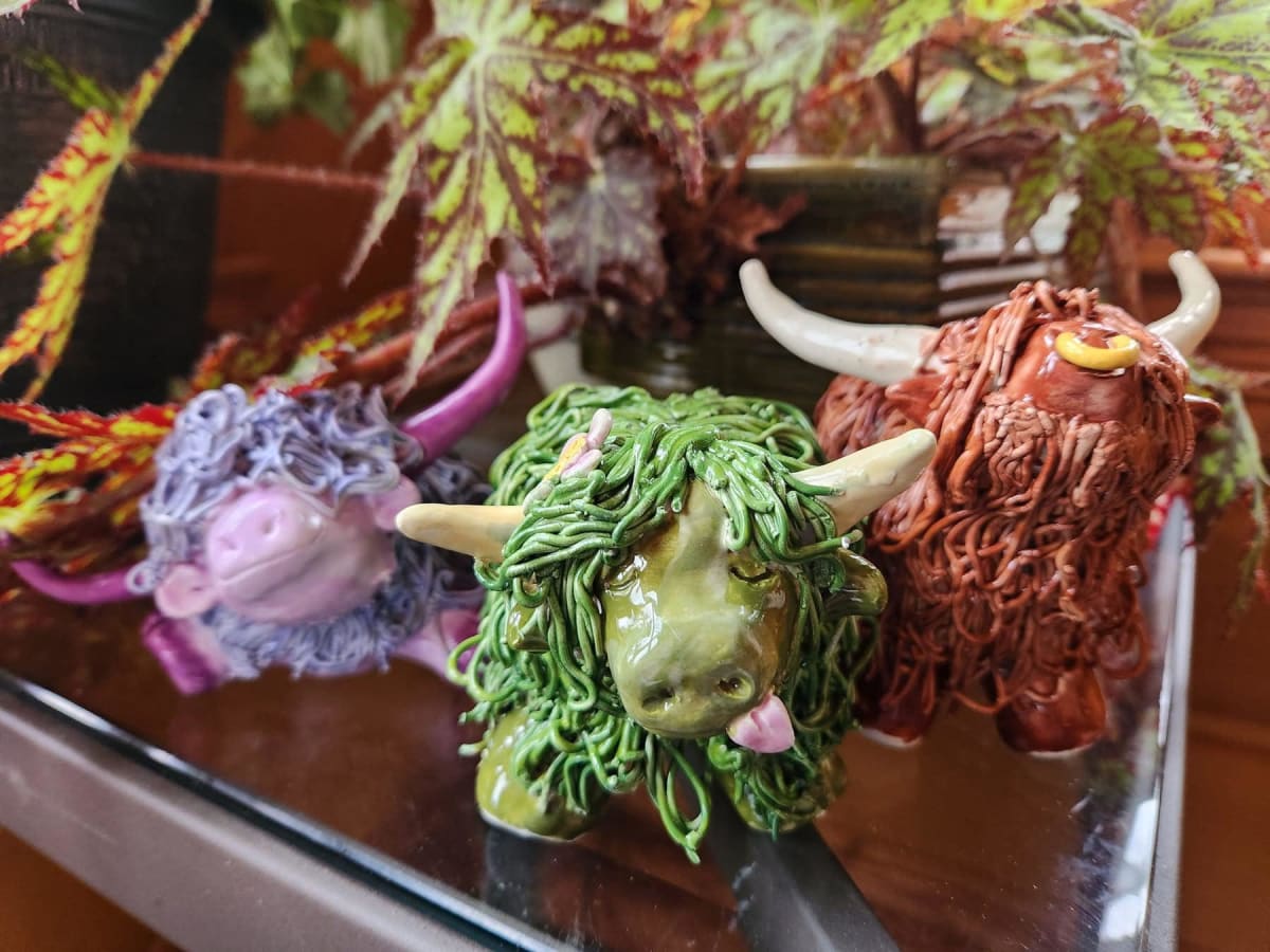 Clay Highland Cow Workshop