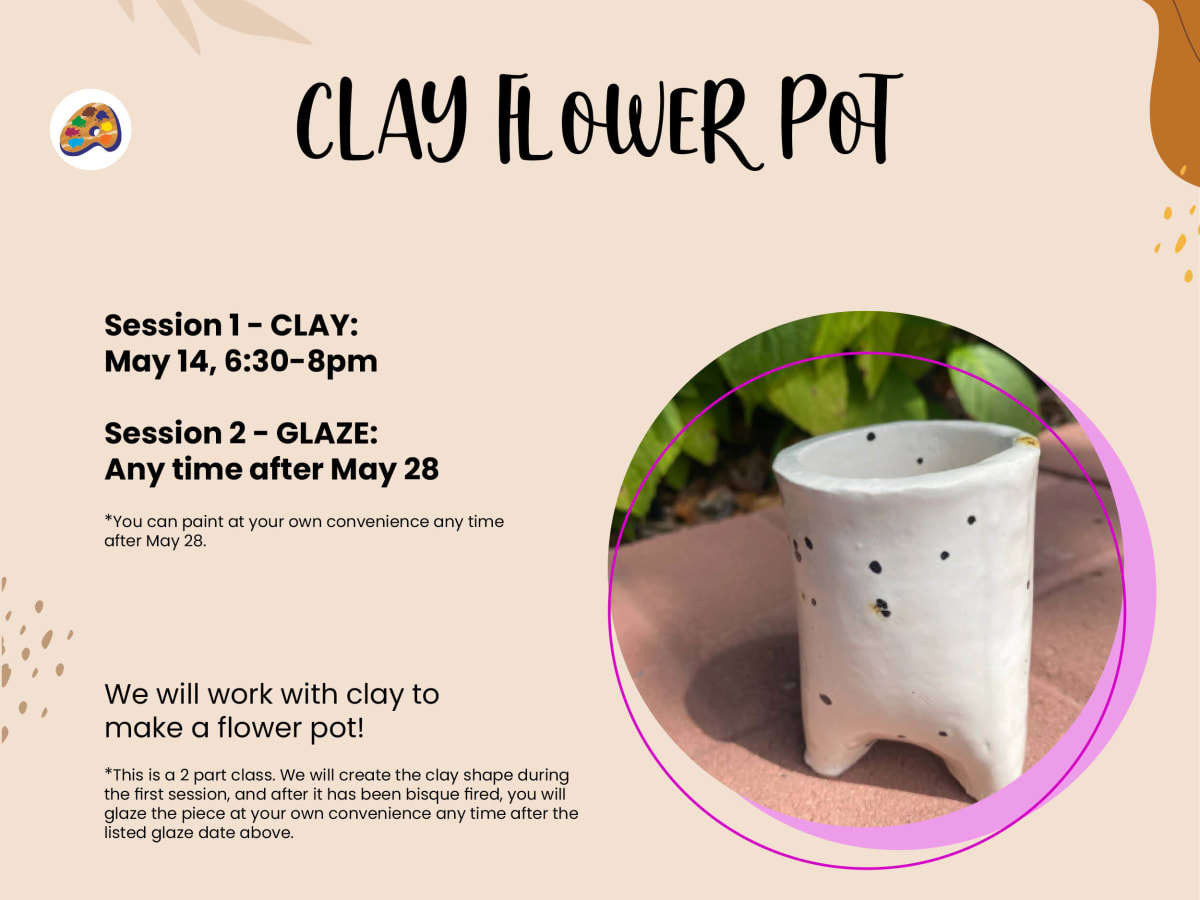 Clay Flower Pot Workshop