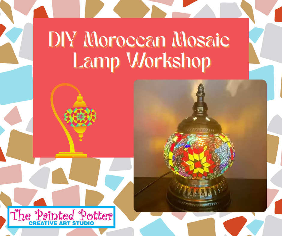 DIY Moroccan Mosaic Lamp Workshop