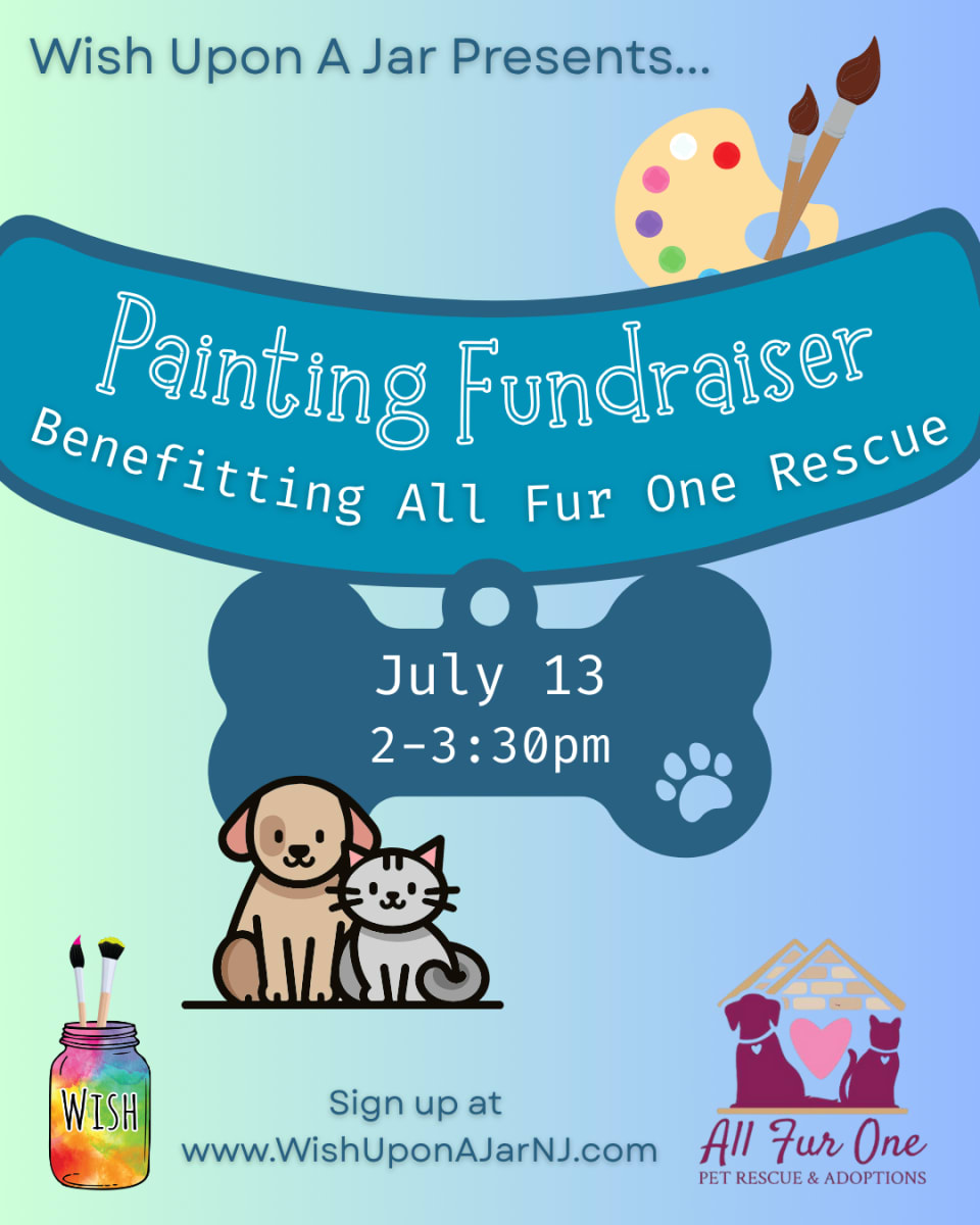 Painting Fundrasier benefitting All Fur One Rescue