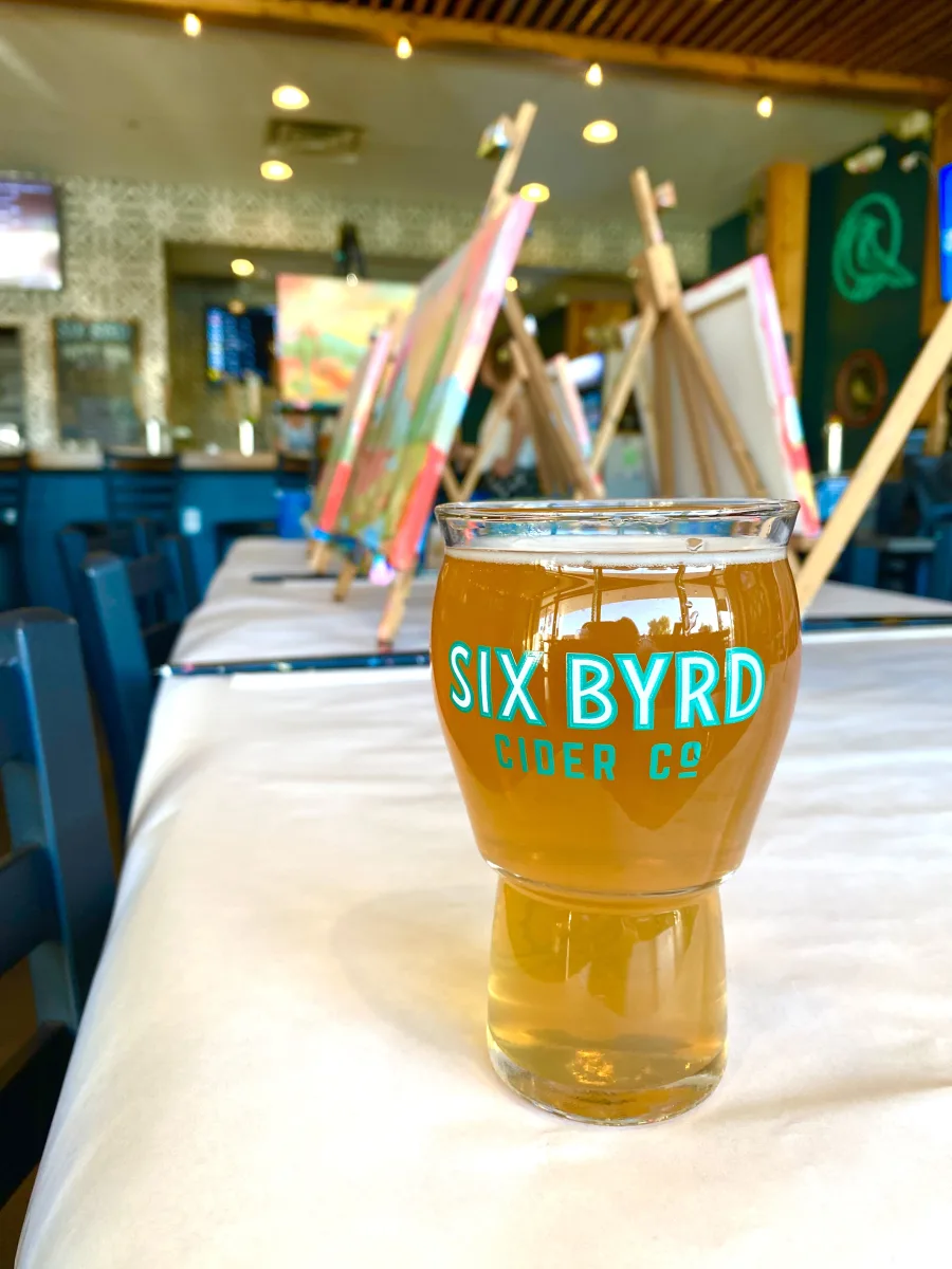 Sip & Paint at Six Byrd Cider - Harvest Moon