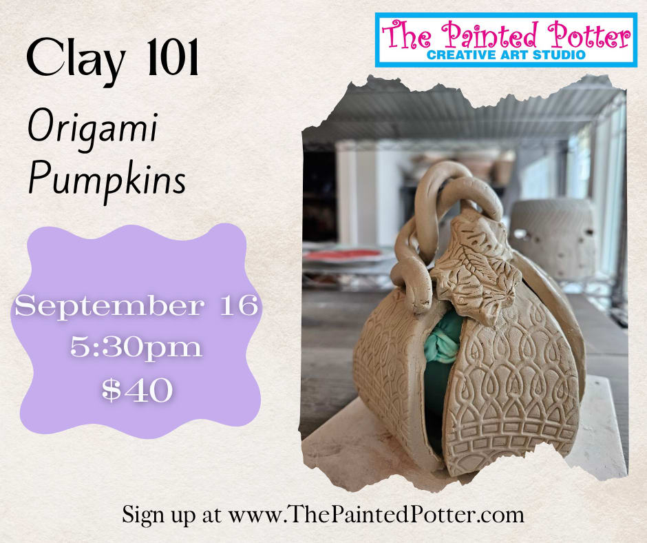 Clay 101- Origami Pumpkins