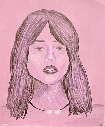 Monochromatic Monoprint Portraits