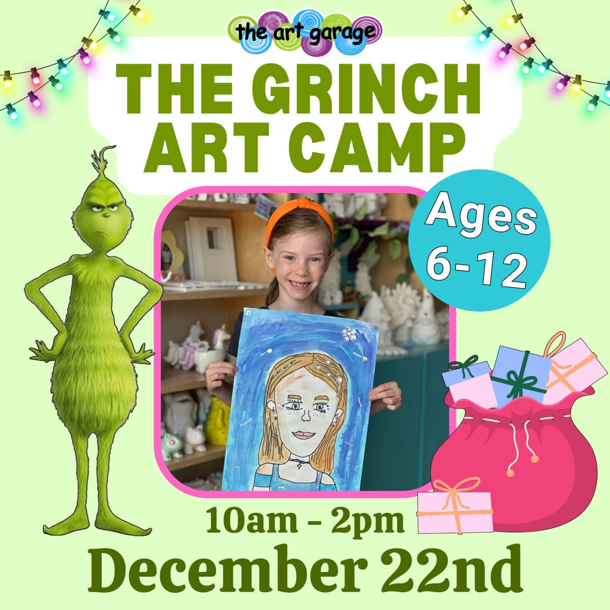 The Grinch Art Camp
