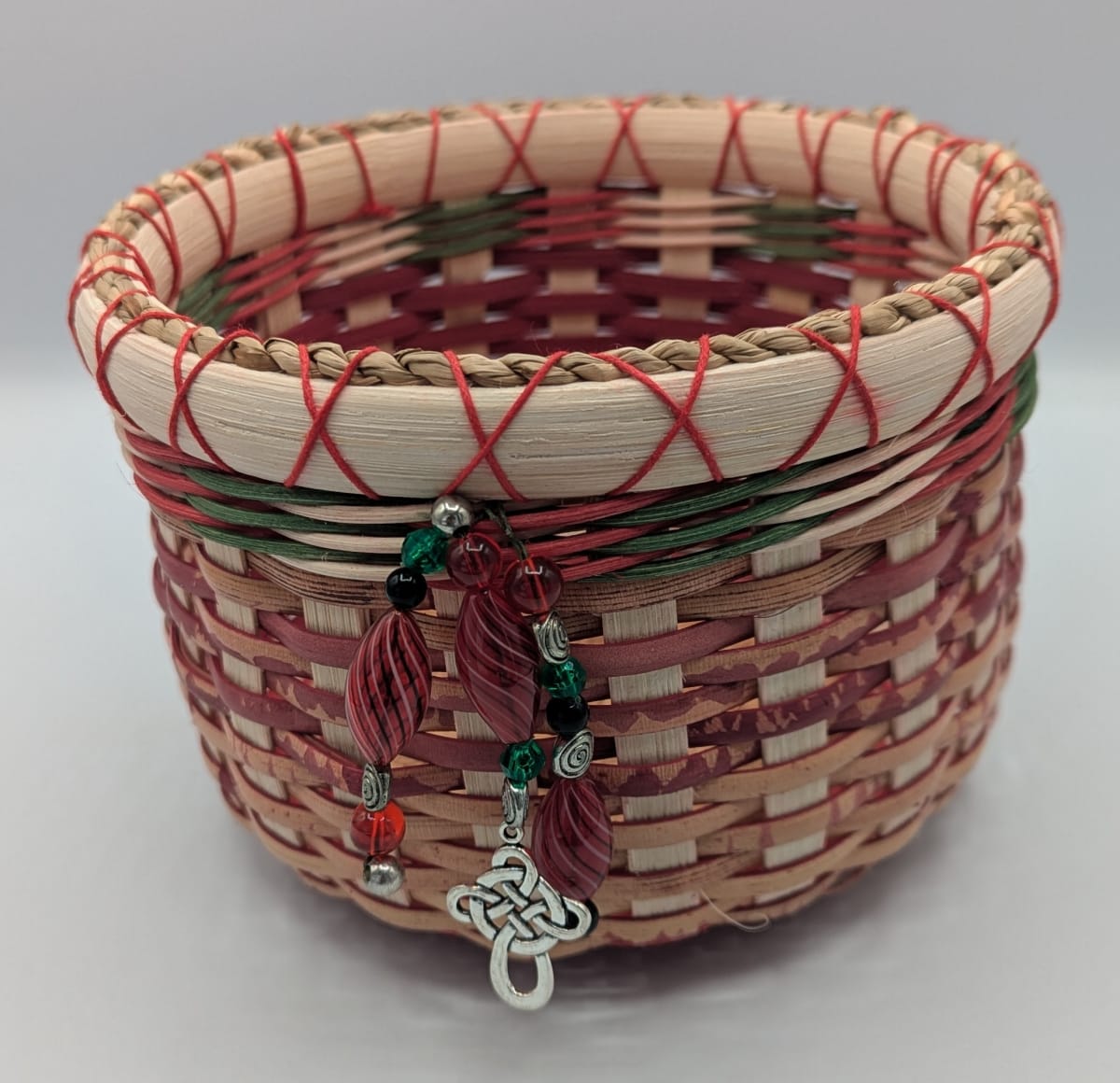 Christmas Basket - Introduction to Basket Weaving Class