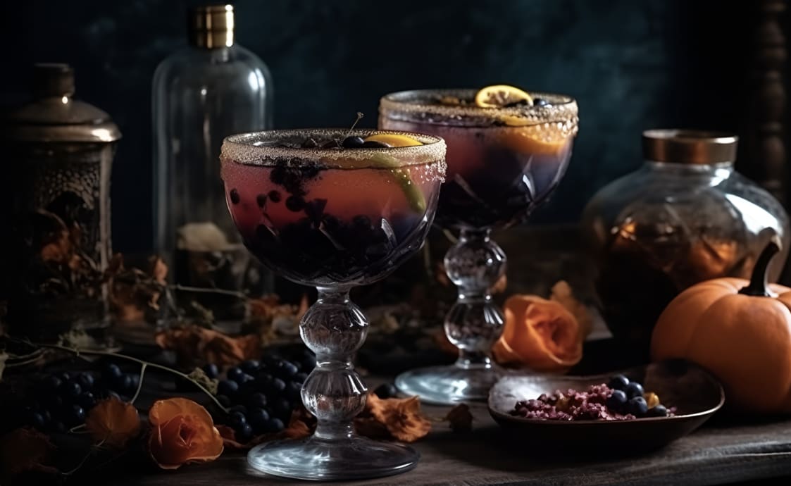 Classic Cocktails with a Spooky Twist
