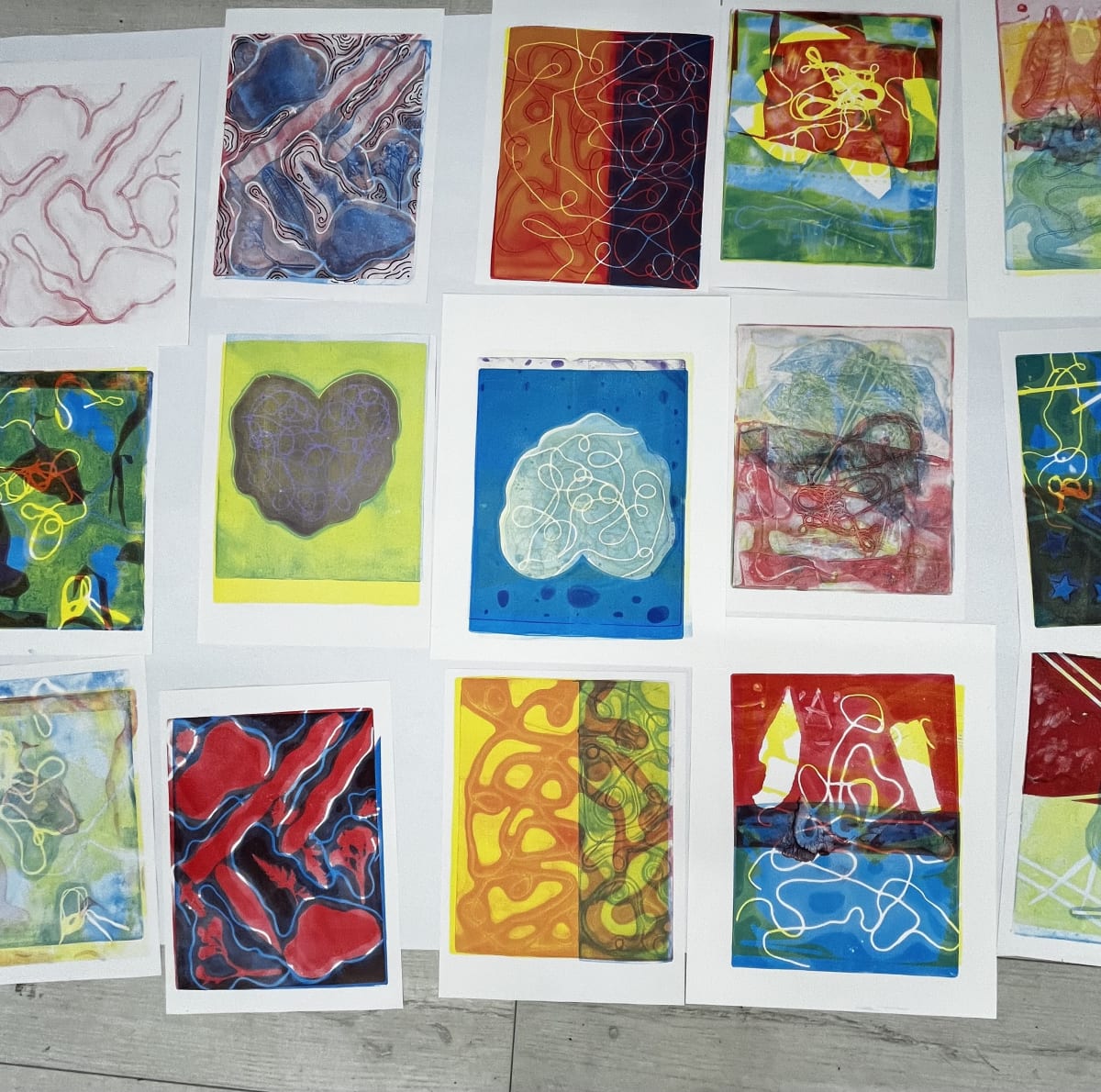 Layered Impressions: Gelli Plate Printmaking (Adults & 16+) 1 Day Workshop