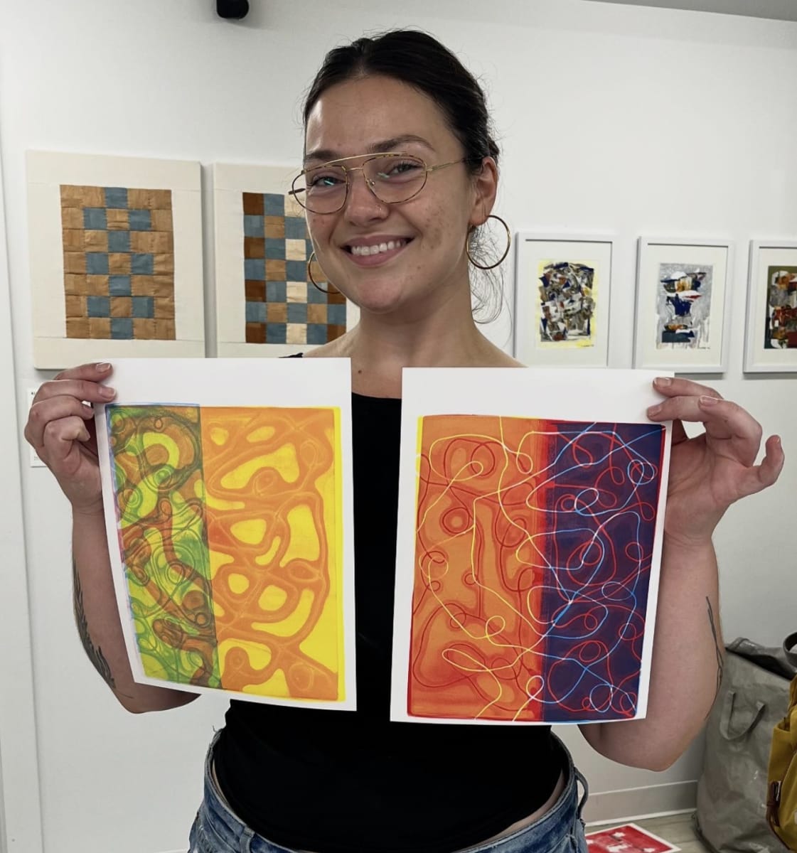 Layered Impressions: Gelli Plate Printmaking (Adults & 16+) 1 Day Workshop