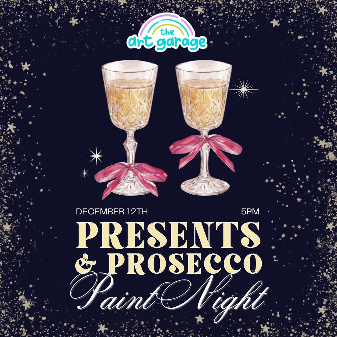 Presents & Prosecco Paint Night