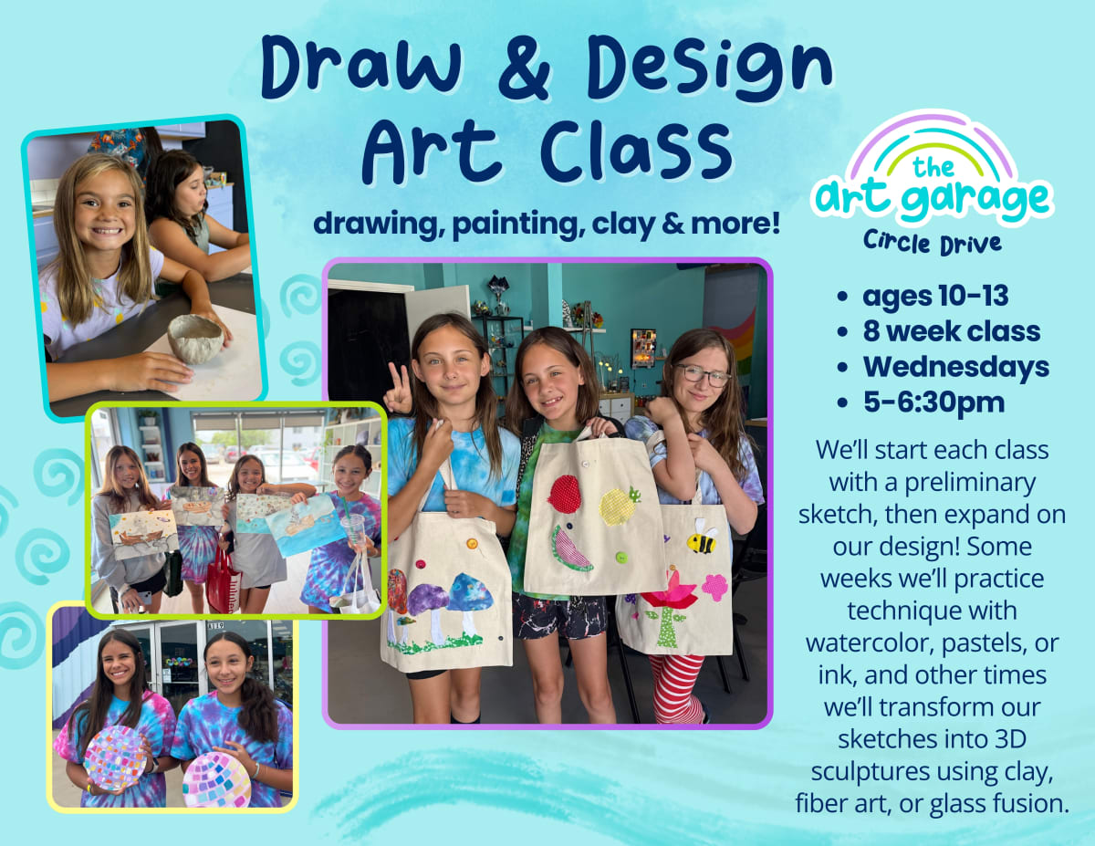 Draw & Design Art Class