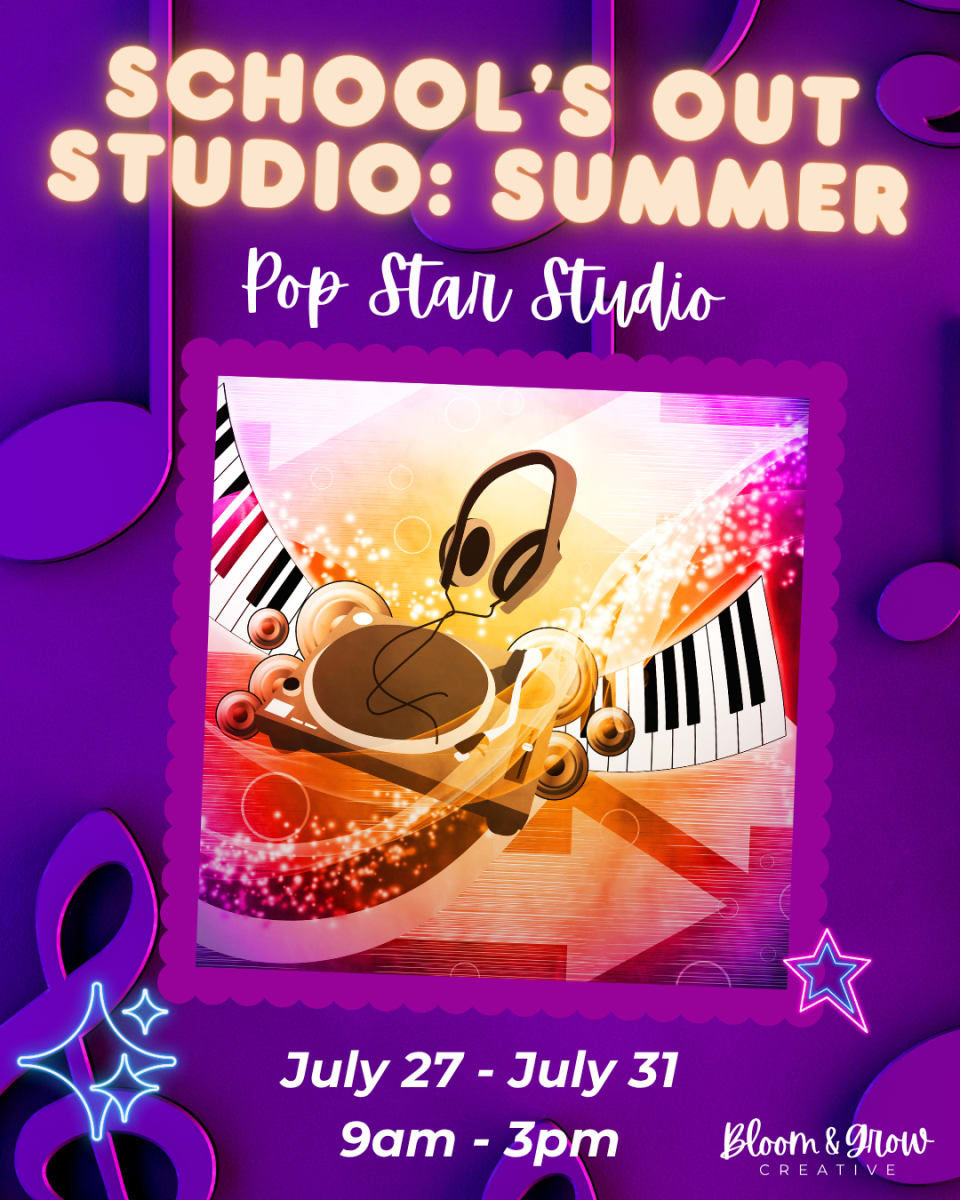 School's Out Studio Summer - Pop Star Studio