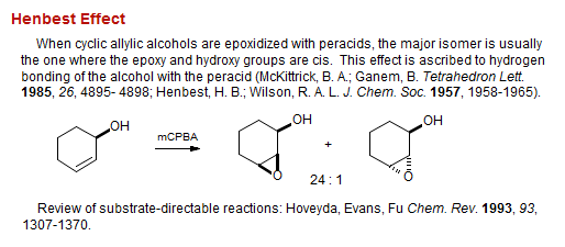 Named Rules and Effects in Organic Chemistry