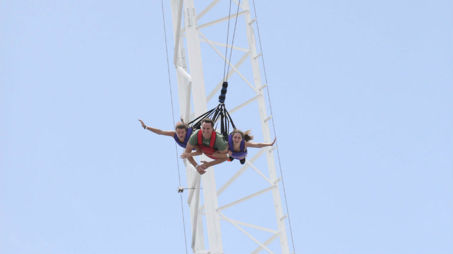 SkyCoaster at Fun Spot America Kissimmee Area | Ocean Florida