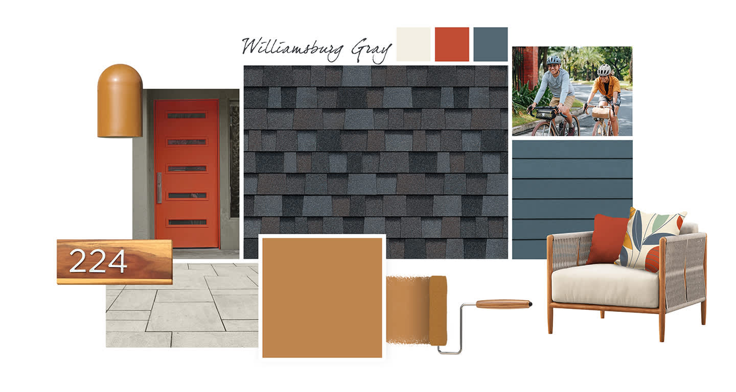 Rookwood Amber & Williamsburg Gray | Owens Corning Roofing