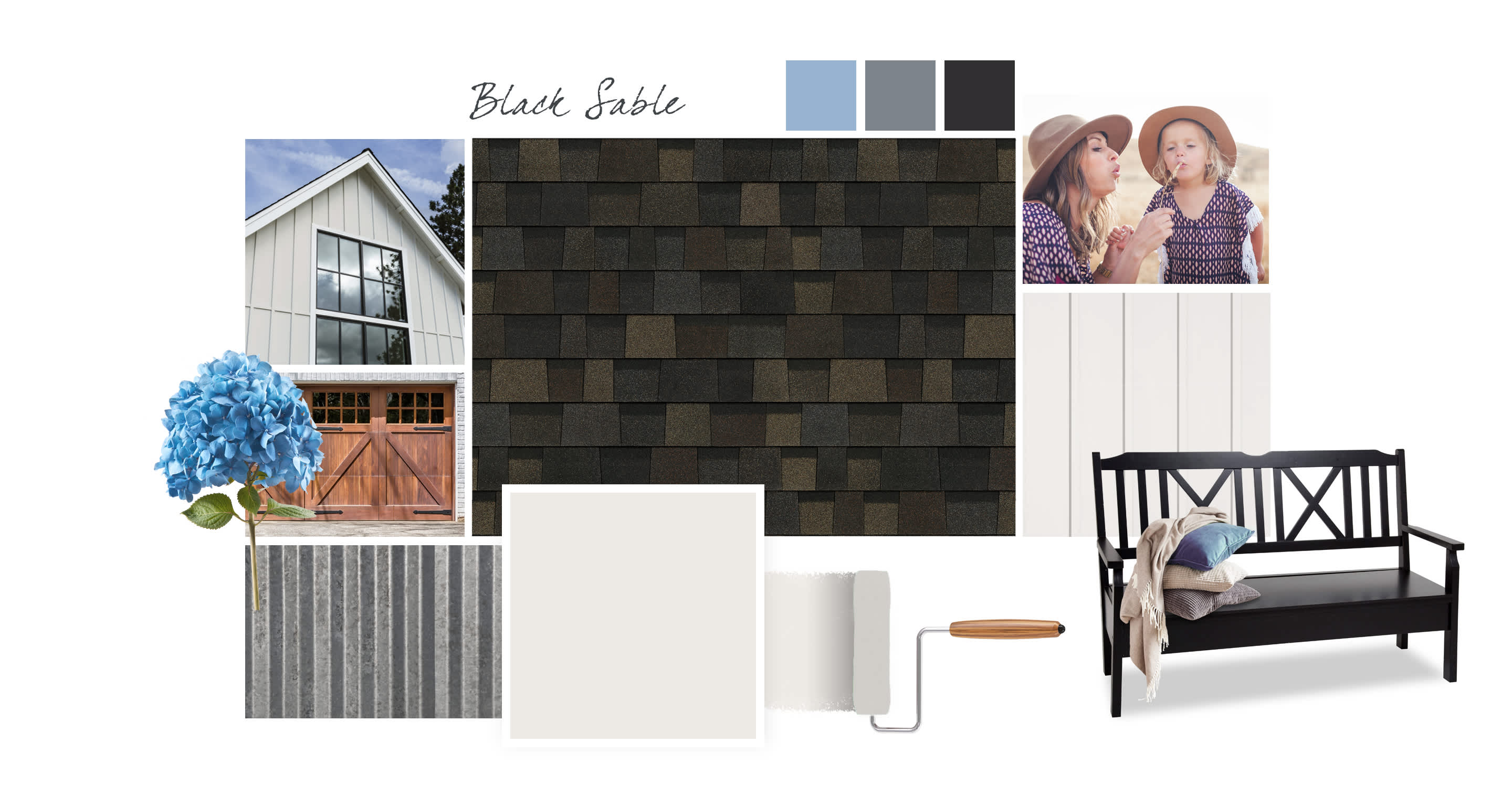 Pairing Type - Black Sable & Snowbound | Owens Corning Roofing