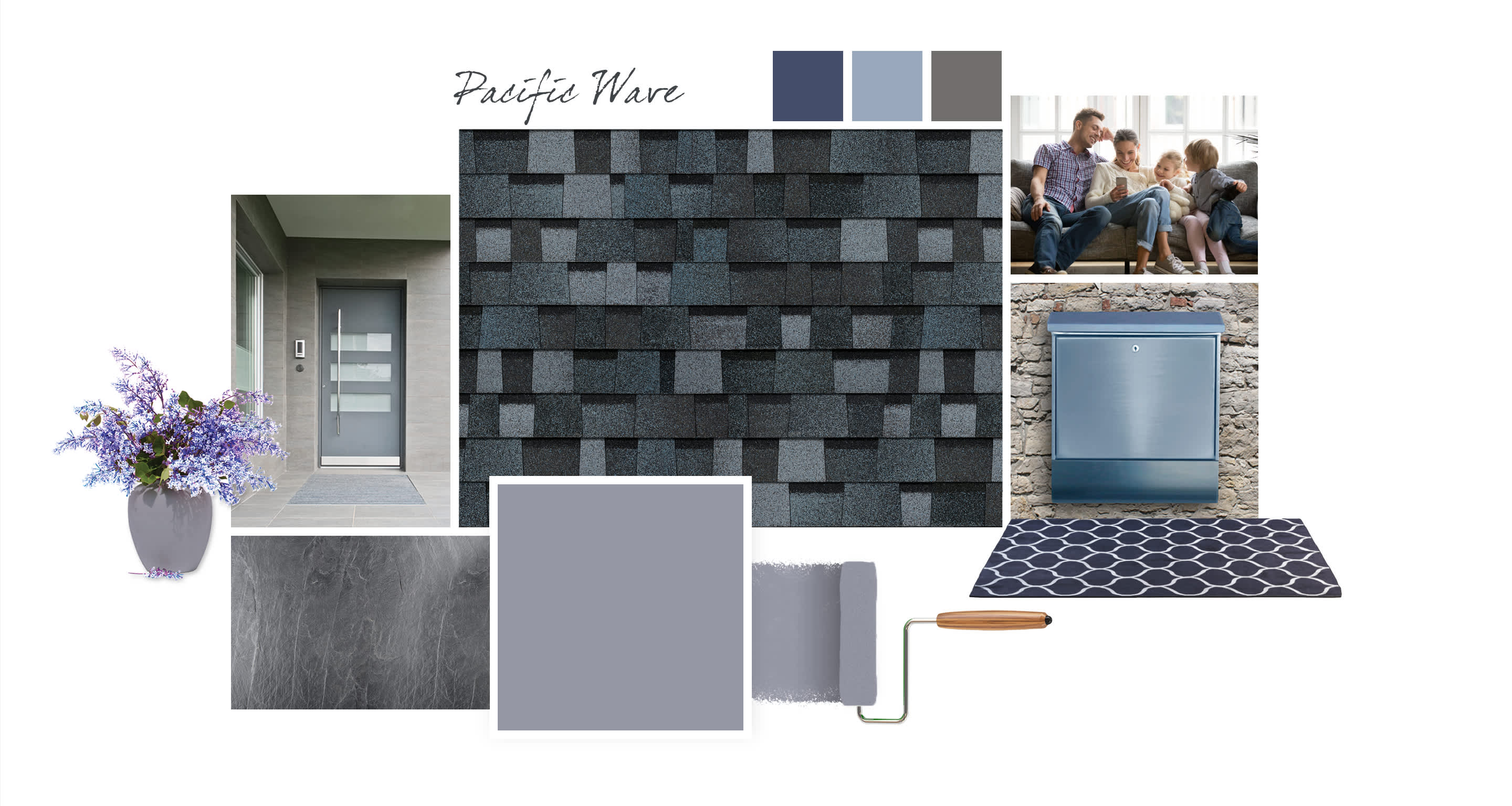 Pairing Type - Pacific Wave & African Gray | Owens Corning Roofing