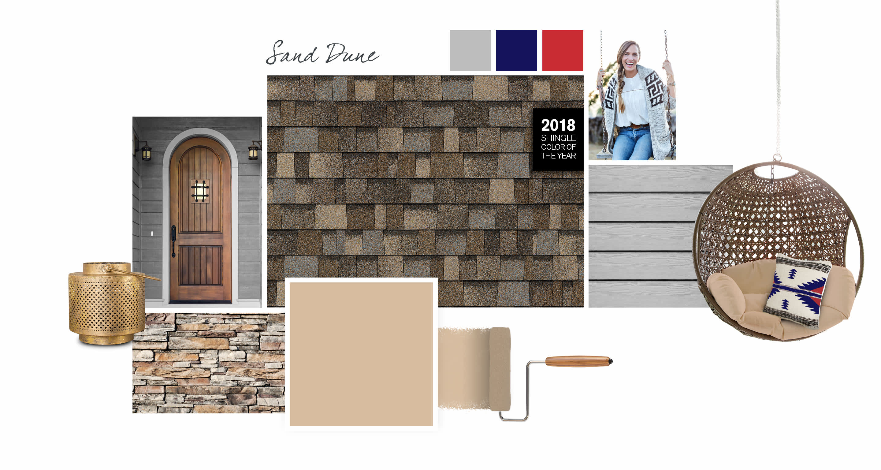 Pairing Type - Sand Dune & Row House Tan | Owens Corning Roofing