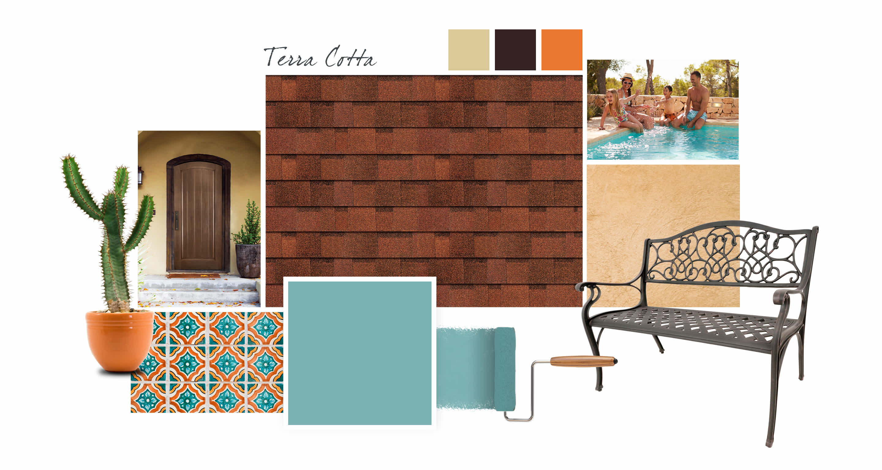 Pairing Type - Terra Cotta & Reflecting Pool | Owens Corning Roofing