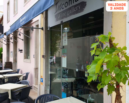 Petiscos & Vinho para Dois | INcomum Wine Gallery - Sintra - Odisseias