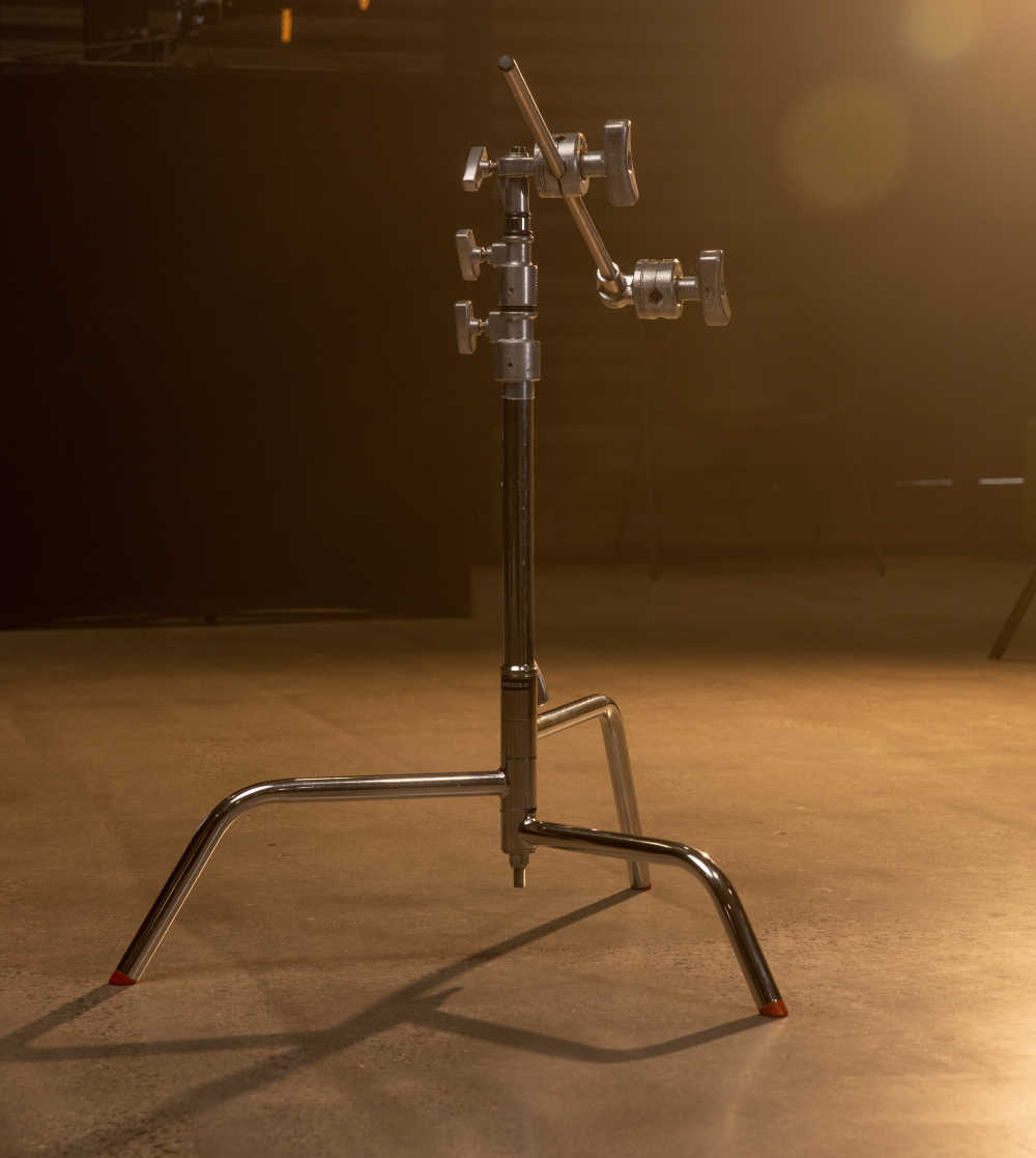 MSE 20" Double Riser C-Stand Kit Hire - Offshoot Rentals Melbourne