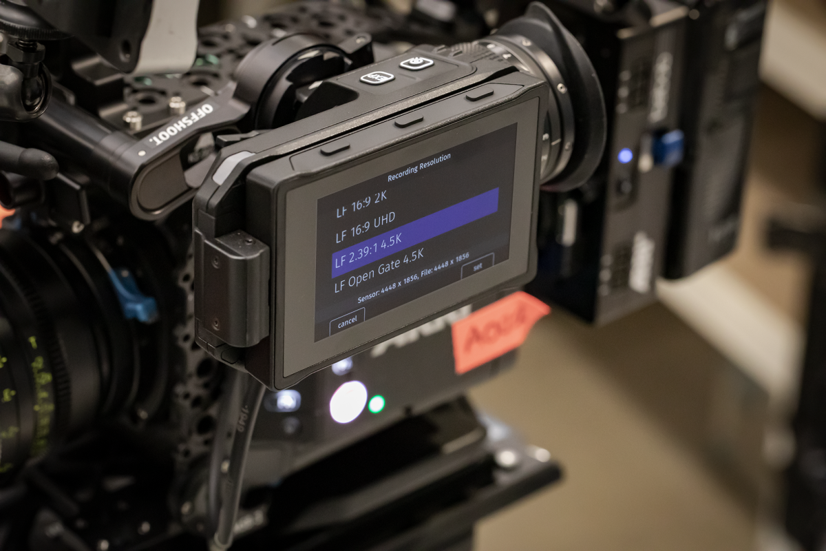 ARRI Alexa Mini LF Sensor Modes - Offshoot Rentals Melbourne