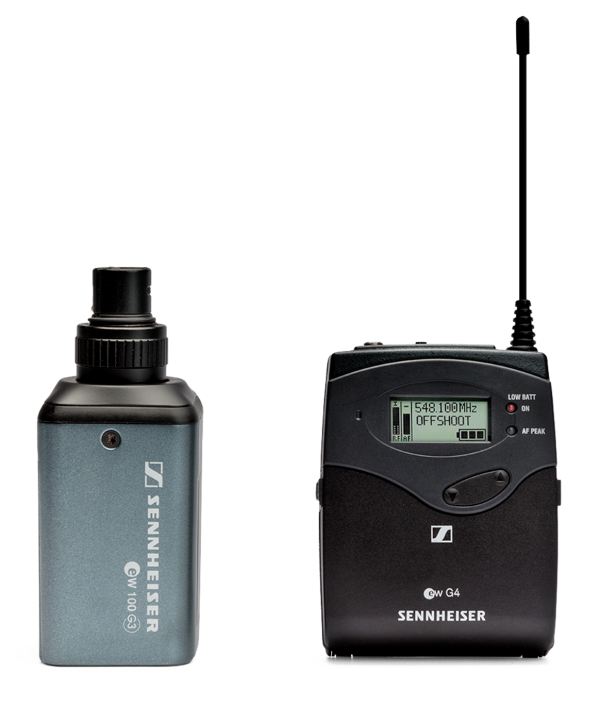 Sennheiser Wireless XLR Microphone Set Hire - Offshoot Rentals Melbourne