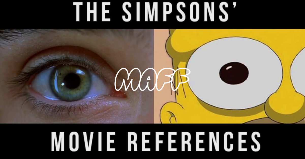 The Simpsons movie references — Art - MAFF