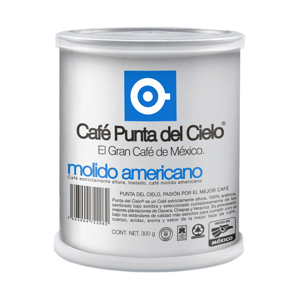 Café Punta del Cielo Molido Americano 300 g