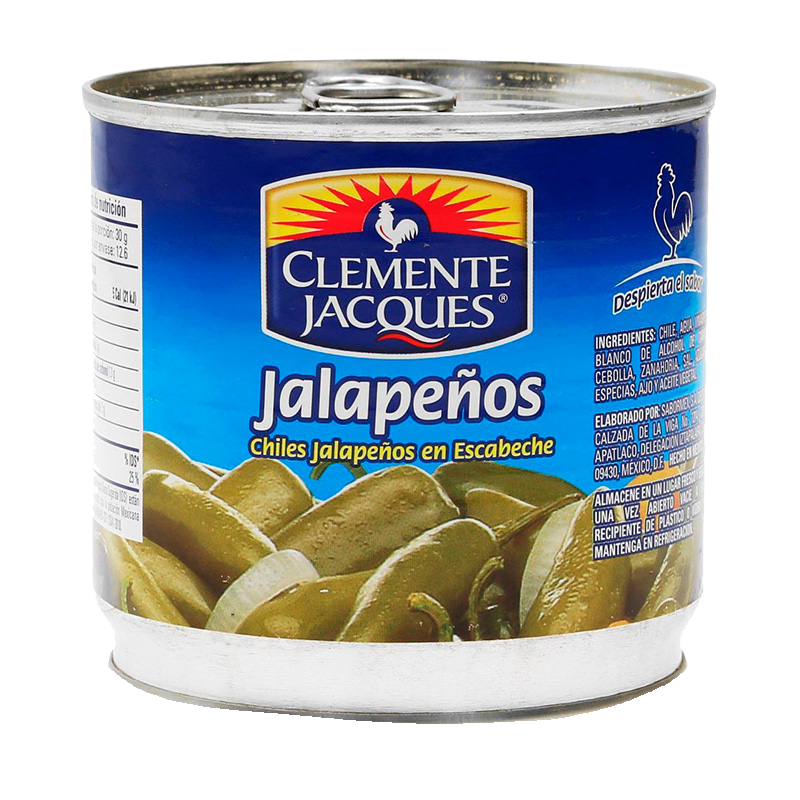 Chiles Clemente Jalapenos Enteros 380 Gr