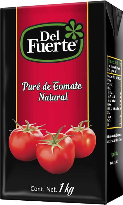Pure De Tomate Del Fuerte Molido Litro