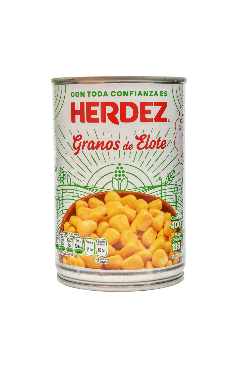 Grano De Elote Herdez 400 Gr