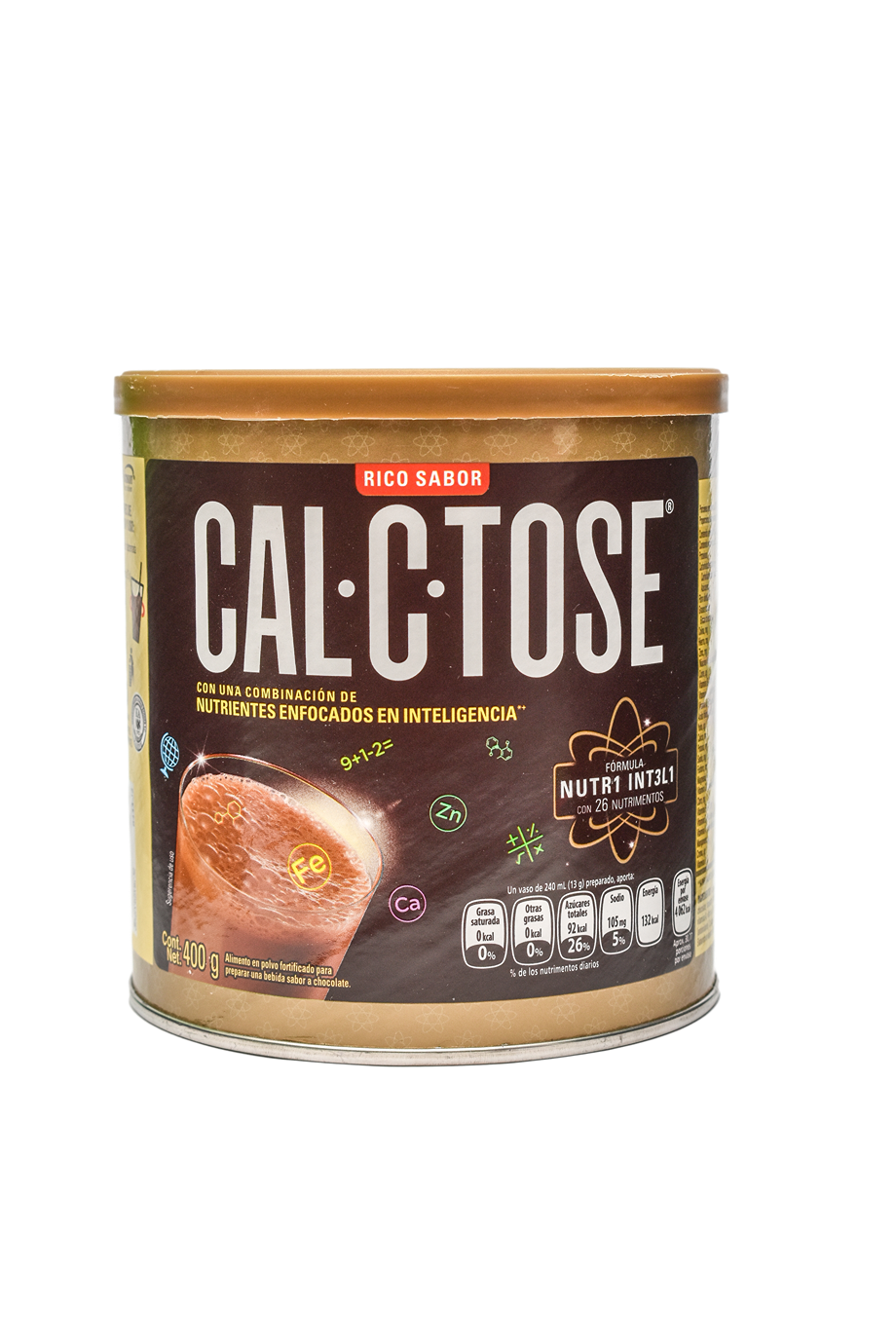 Chocolate Calcetose 400 Gr Lata