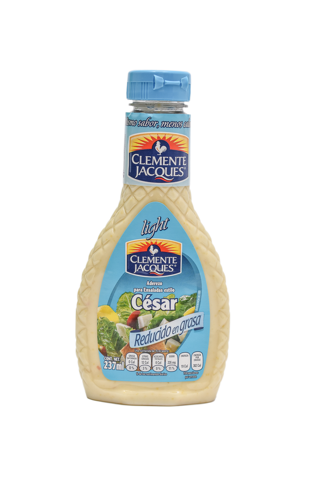 Aderezo Clemente Cesar Light 237 Ml