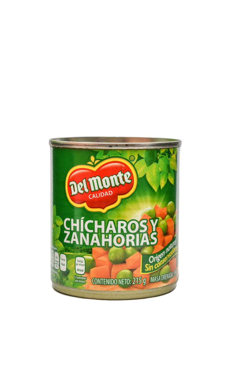 Chicharo C/Zanahoria Del Monte 215 Gr