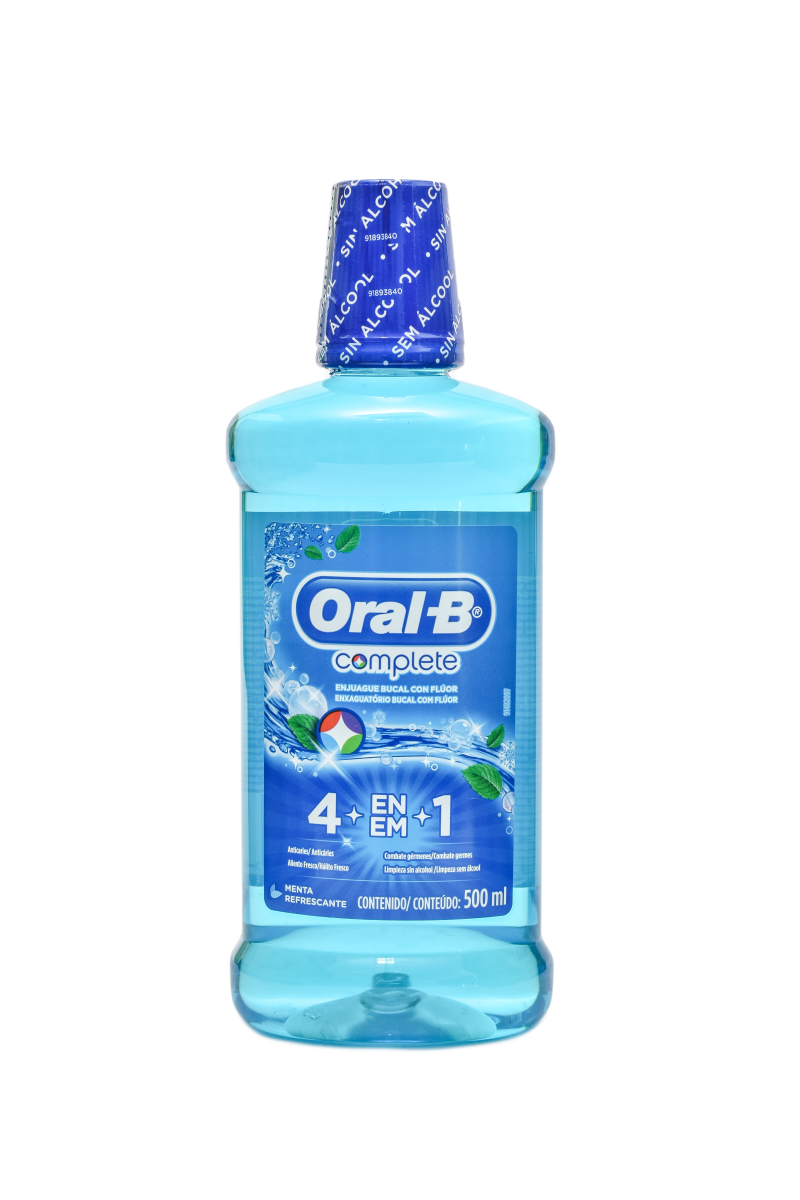Enjuague Bucal Oral B Complete Menta 500 Ml