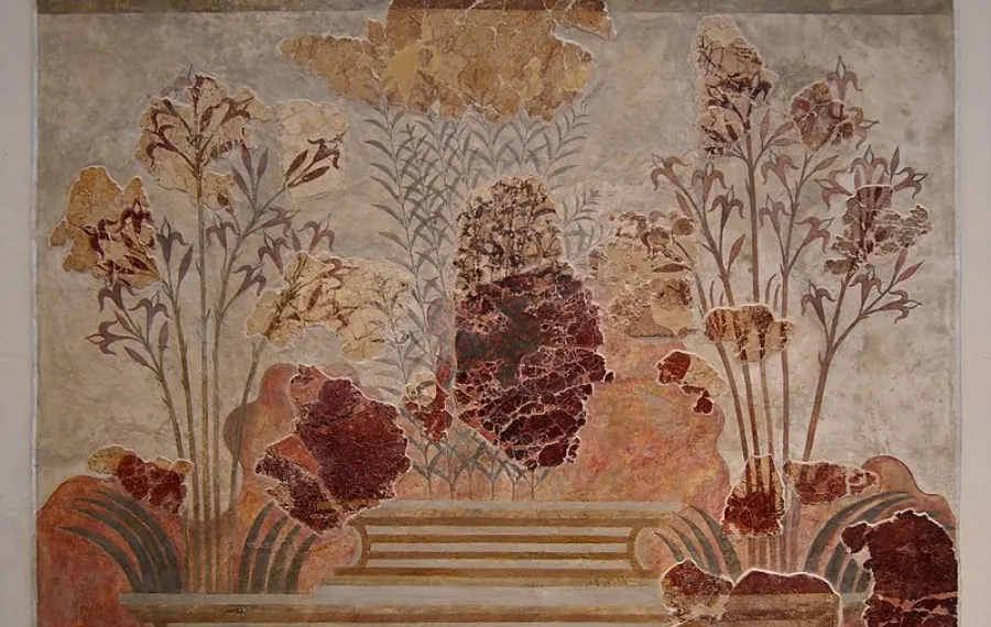 Amnissos beach near Heraklion 🏖️ Okay rent a car