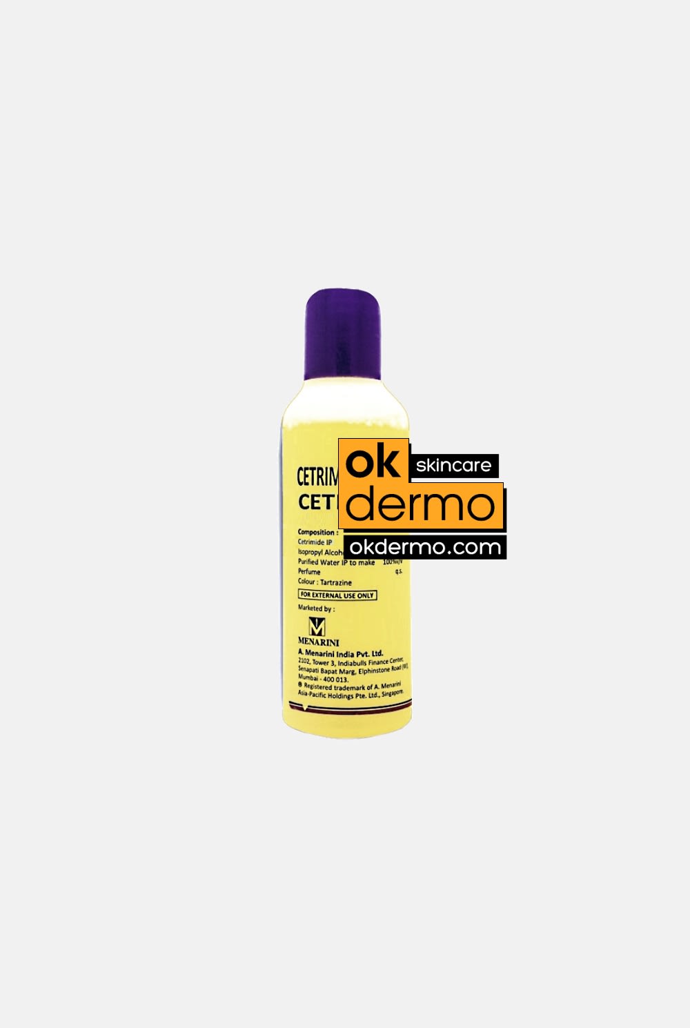 Cetrimide 5% First Aid Mild Solution Cetrilak® 100ml | OKDERMO®