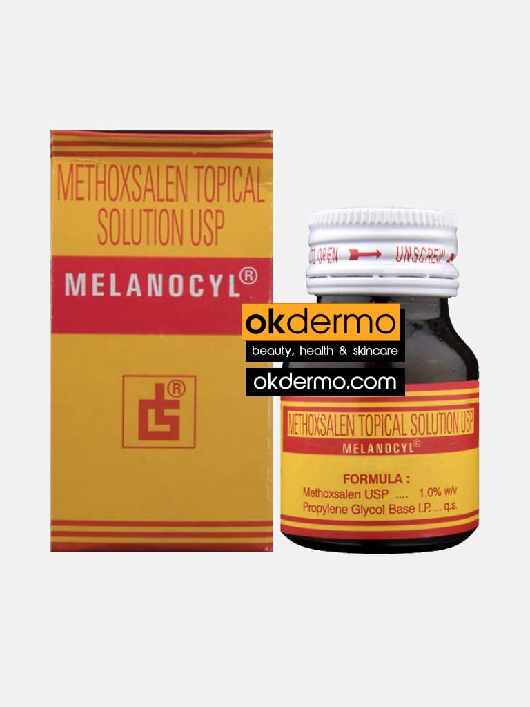 Methoxsalen 1% USP Topical Solution Oxsoralen Generic | Melanocyl® 25ml ...