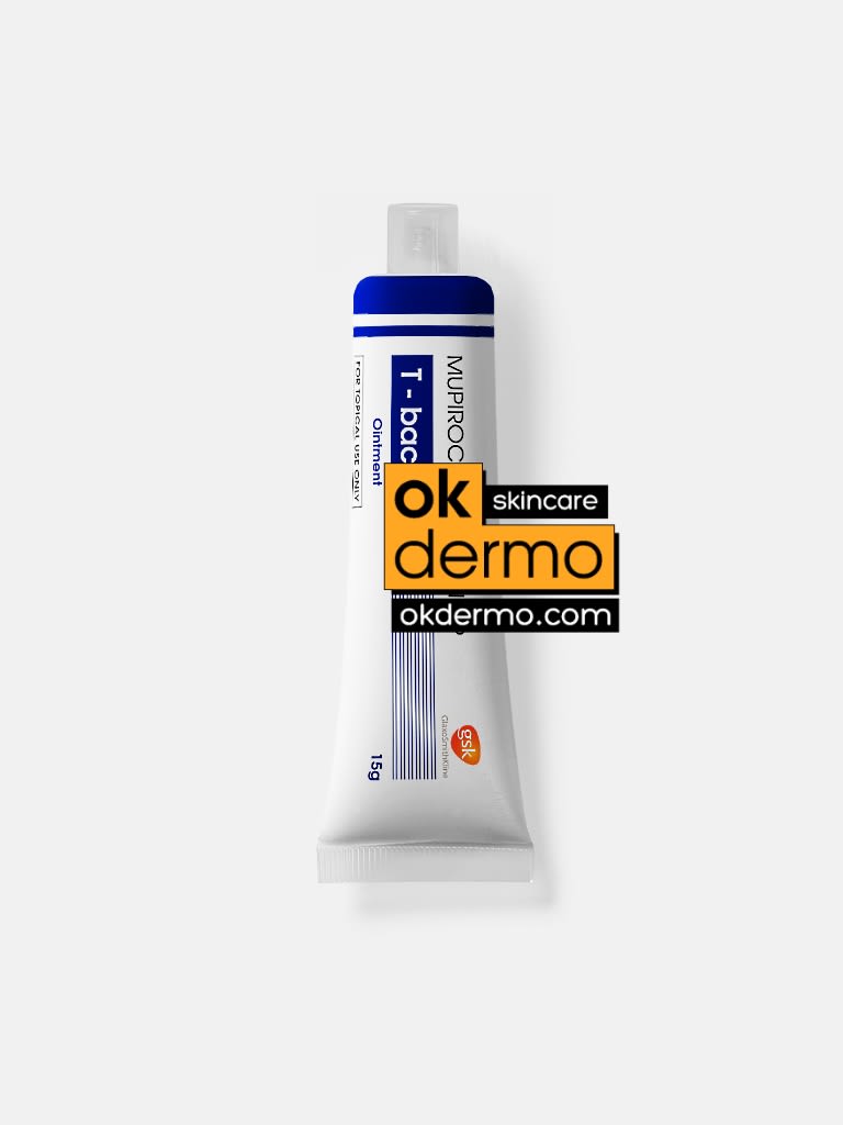 Mupirocin 2% Ointment USP T Bact® 15g | OKDERMO®