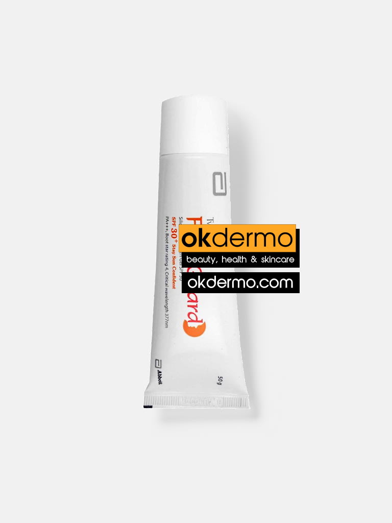 Silicone Sunscreen Gel SPF-30 PA+++ Face Guard® 50g | OKDERMO®